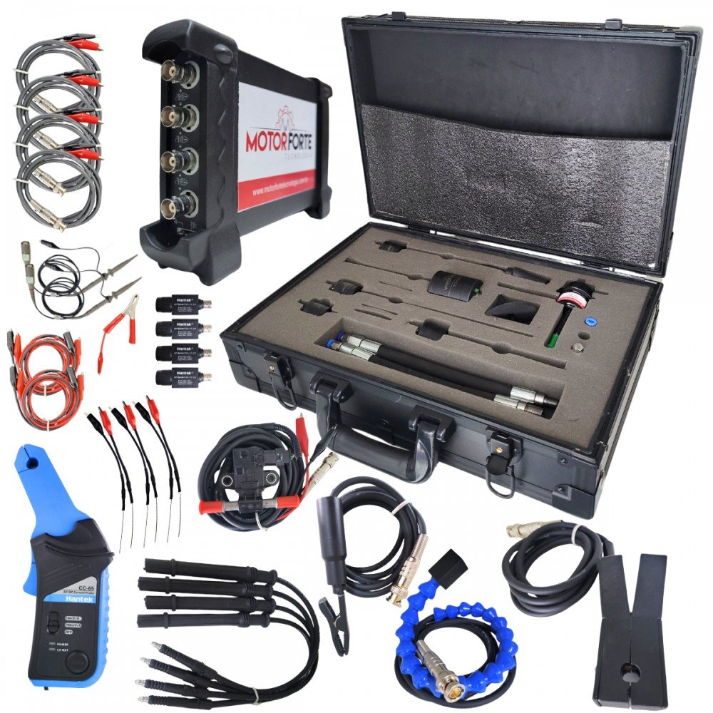 KIT PRO OSCILOSCÓPIO E TRANSDUTORES